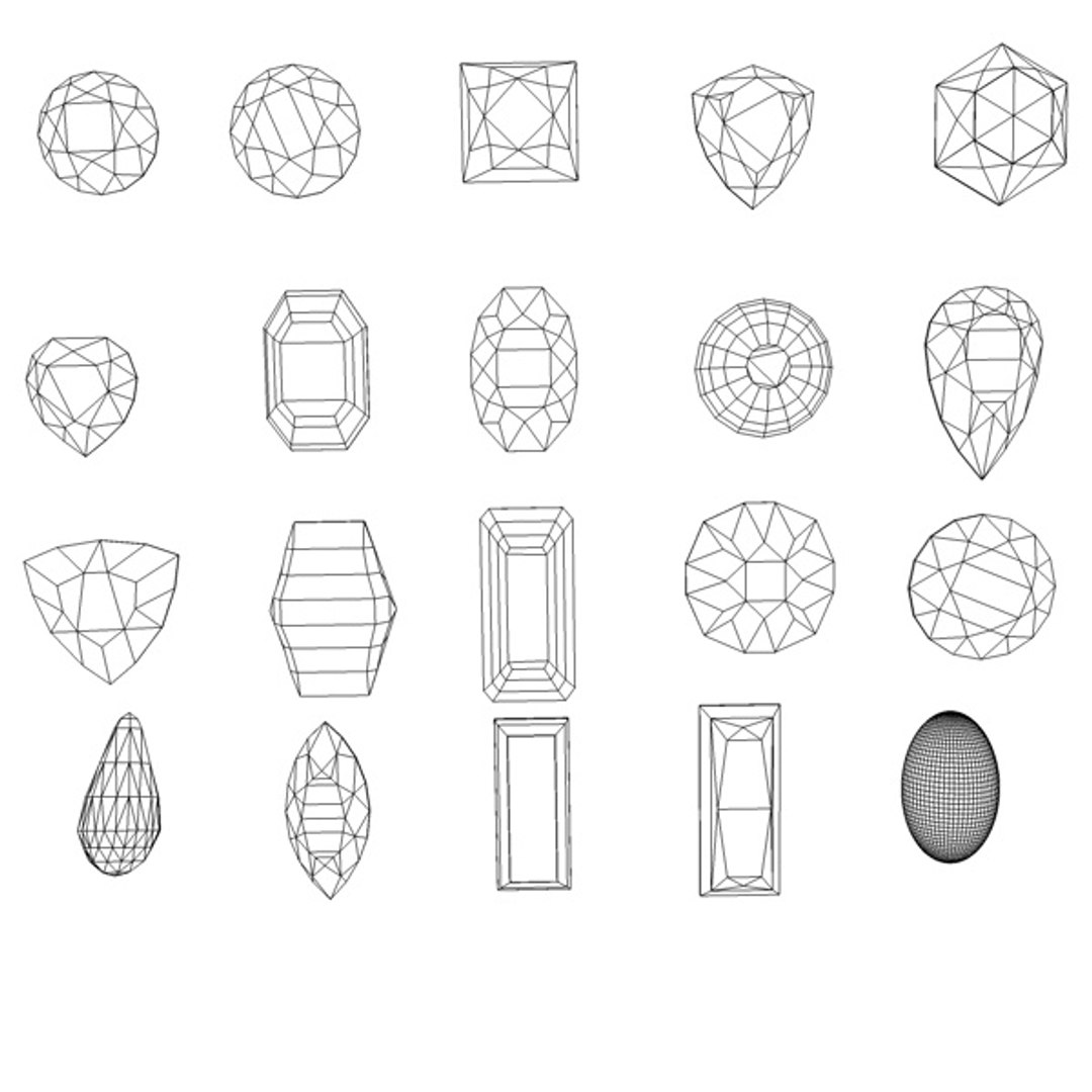 maya ultimate gem cut