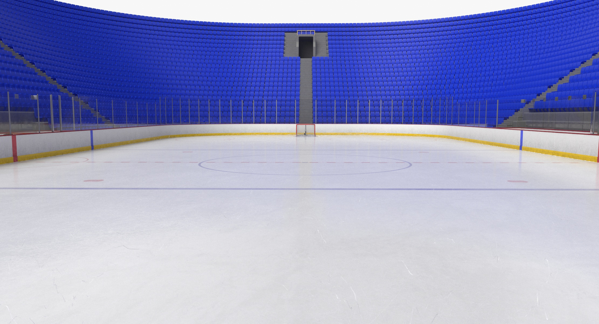 3D ice hockey rink stands model - TurboSquid 1555876