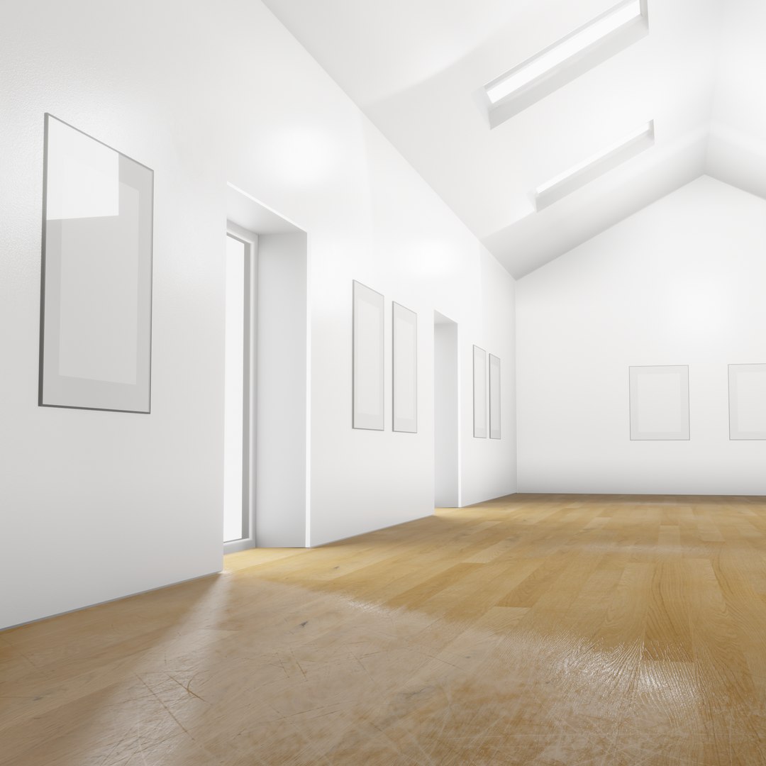 ART GALARY 2 Museum Interior 3D Model - TurboSquid 2022189