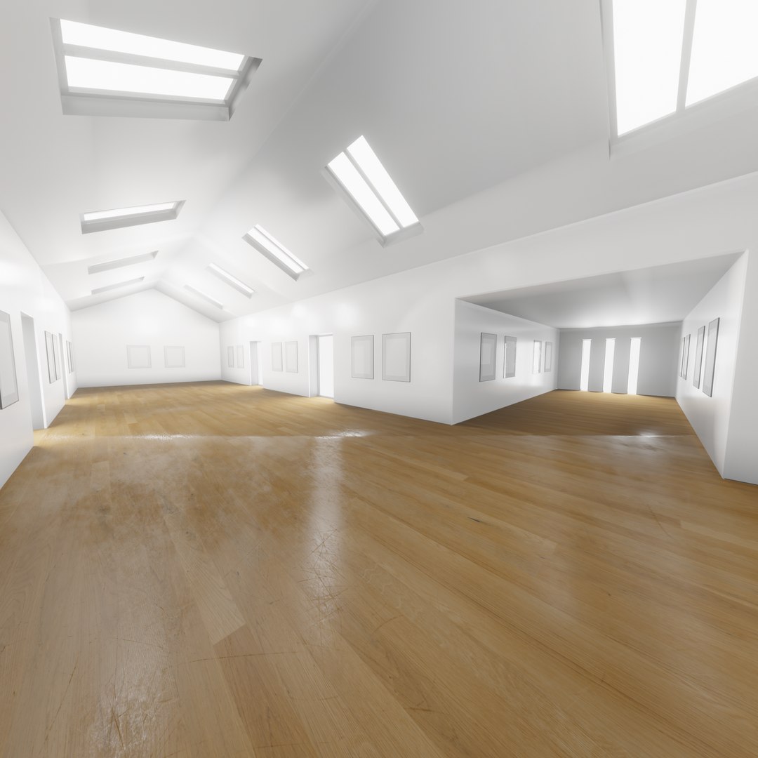 ART GALARY 2 Museum Interior 3D Model - TurboSquid 2022189