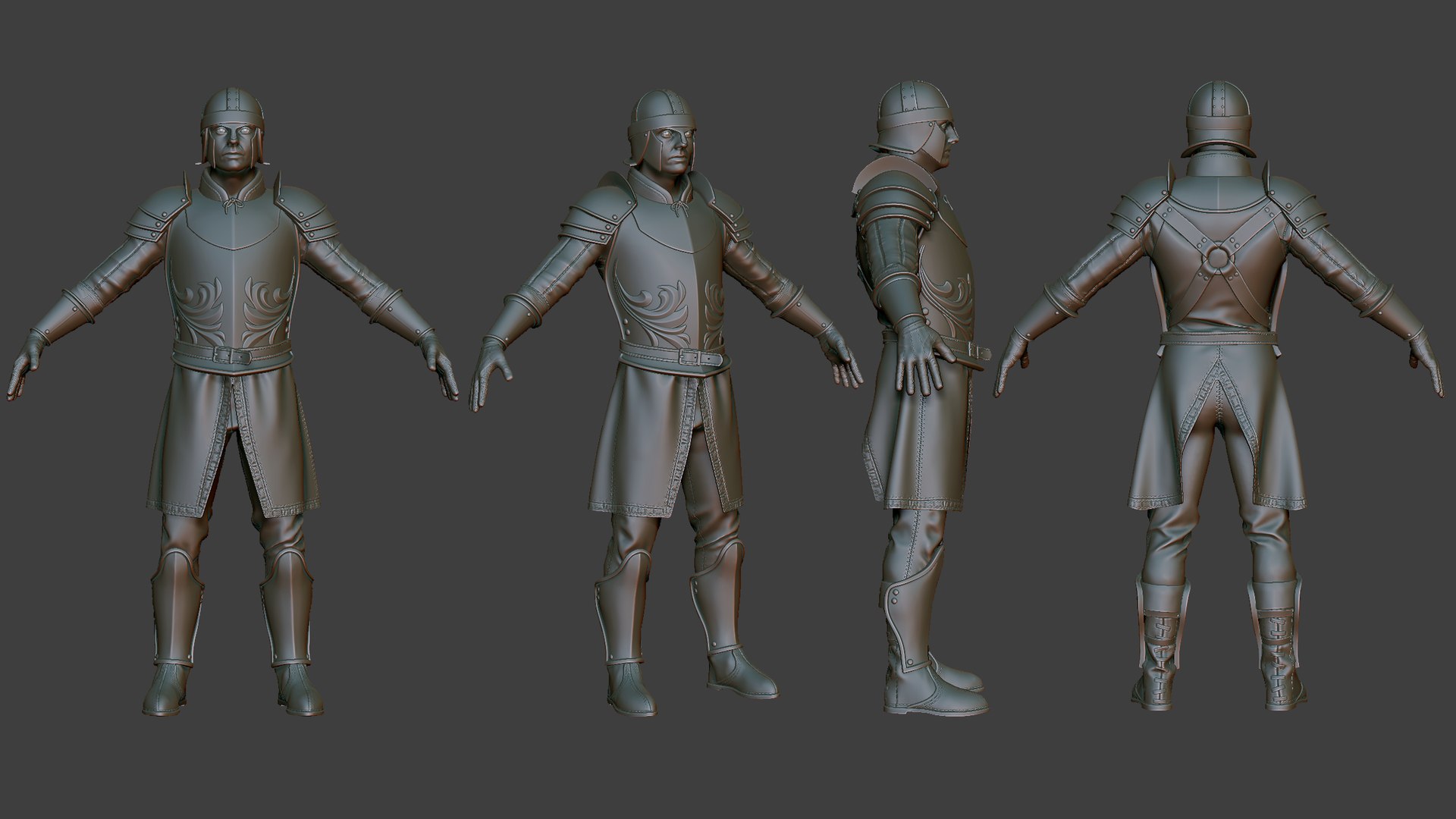 3D Guard Character - TurboSquid 1572002