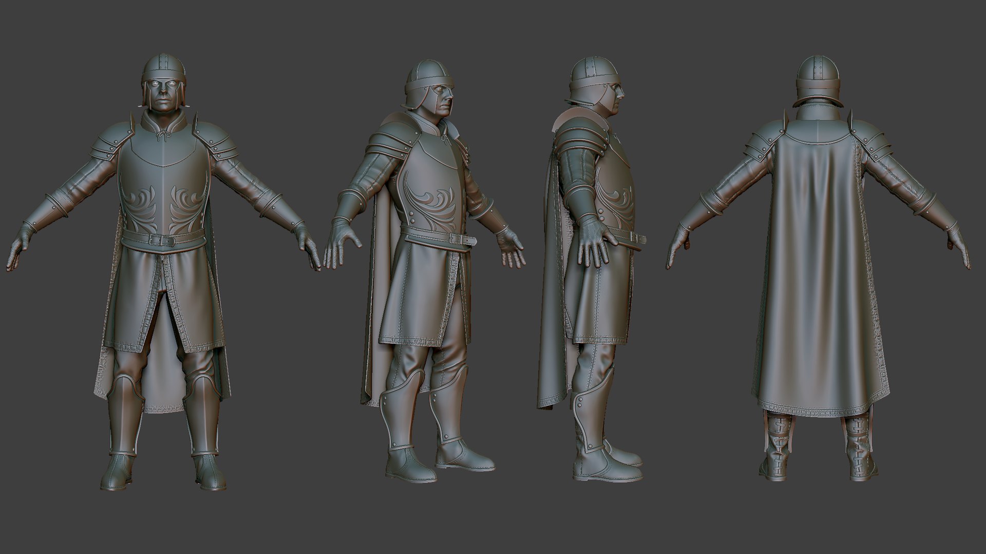 3D Guard Character - TurboSquid 1572002