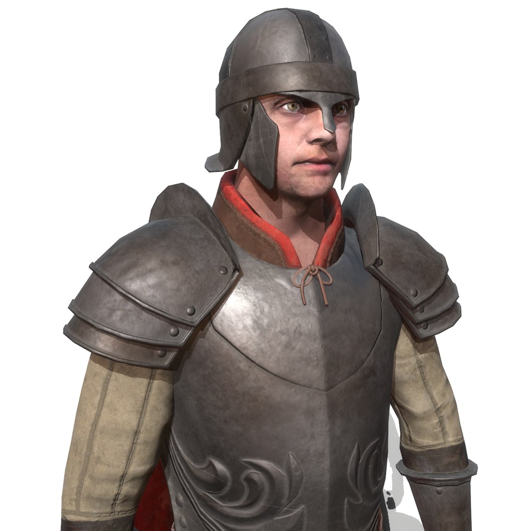 3D Guard Character - TurboSquid 1572002