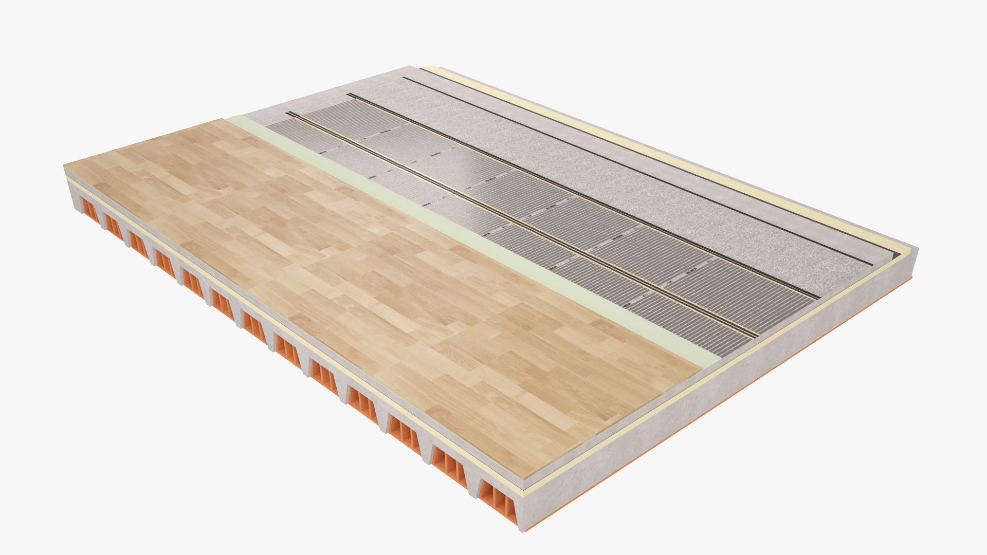 3D Electric Infrared Heating System Model - TurboSquid 2016046