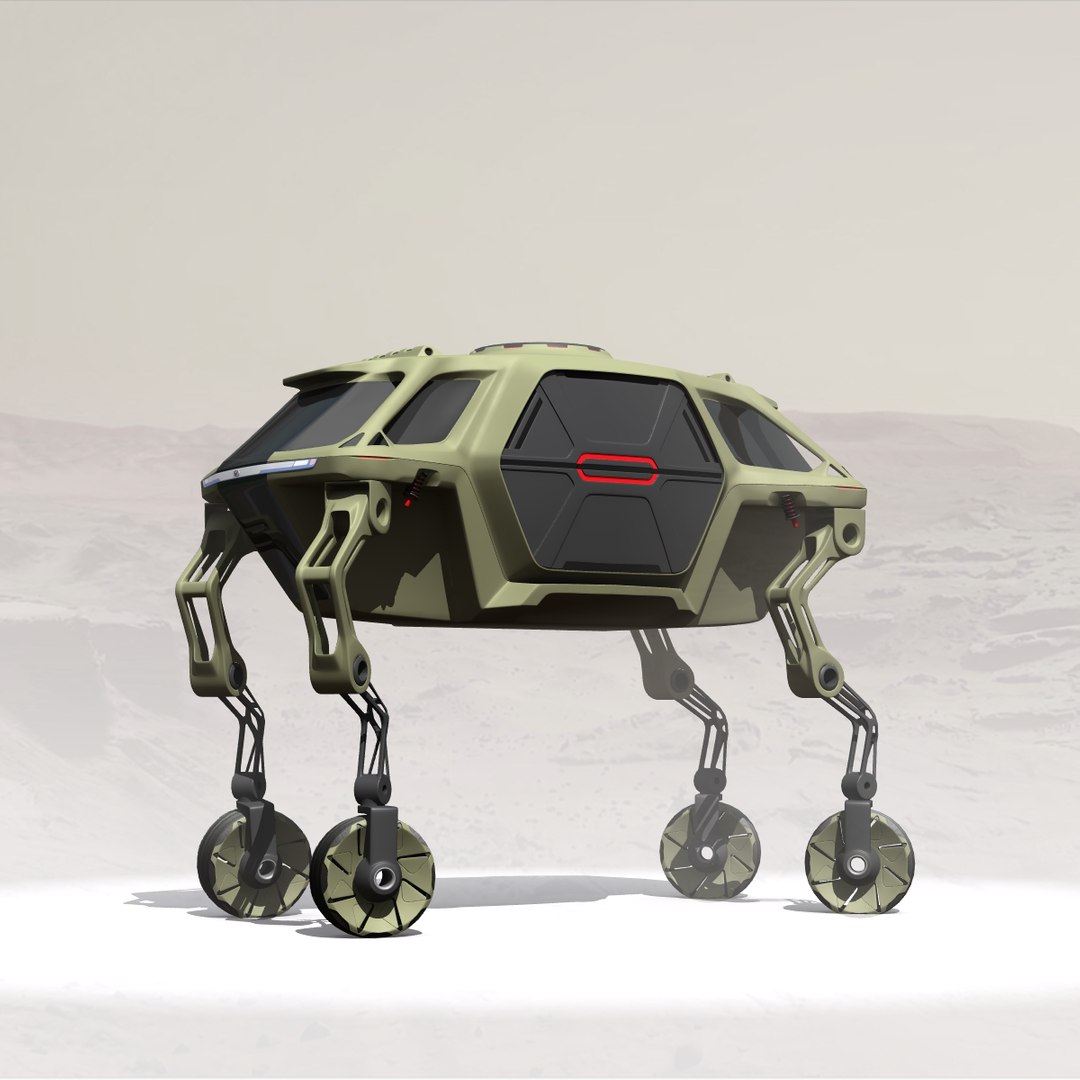 Concept Quad 3D Model - TurboSquid 1367663