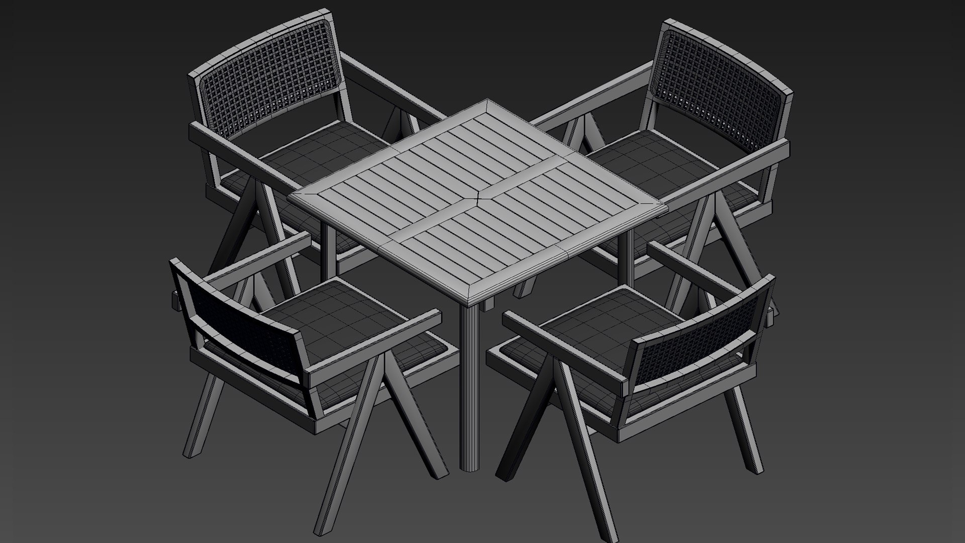 Maldives Outdoor Furniture Collection 3D Model 3D Model - TurboSquid ...