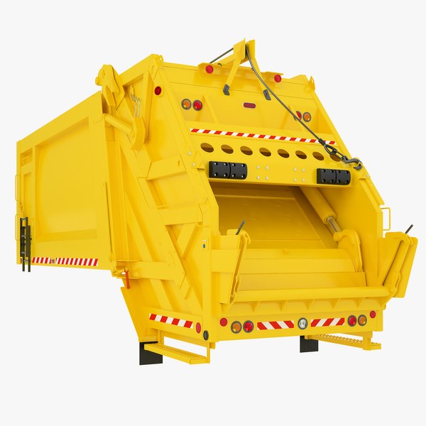 Garbage Truck Cabin 05 3D model - TurboSquid 1810406