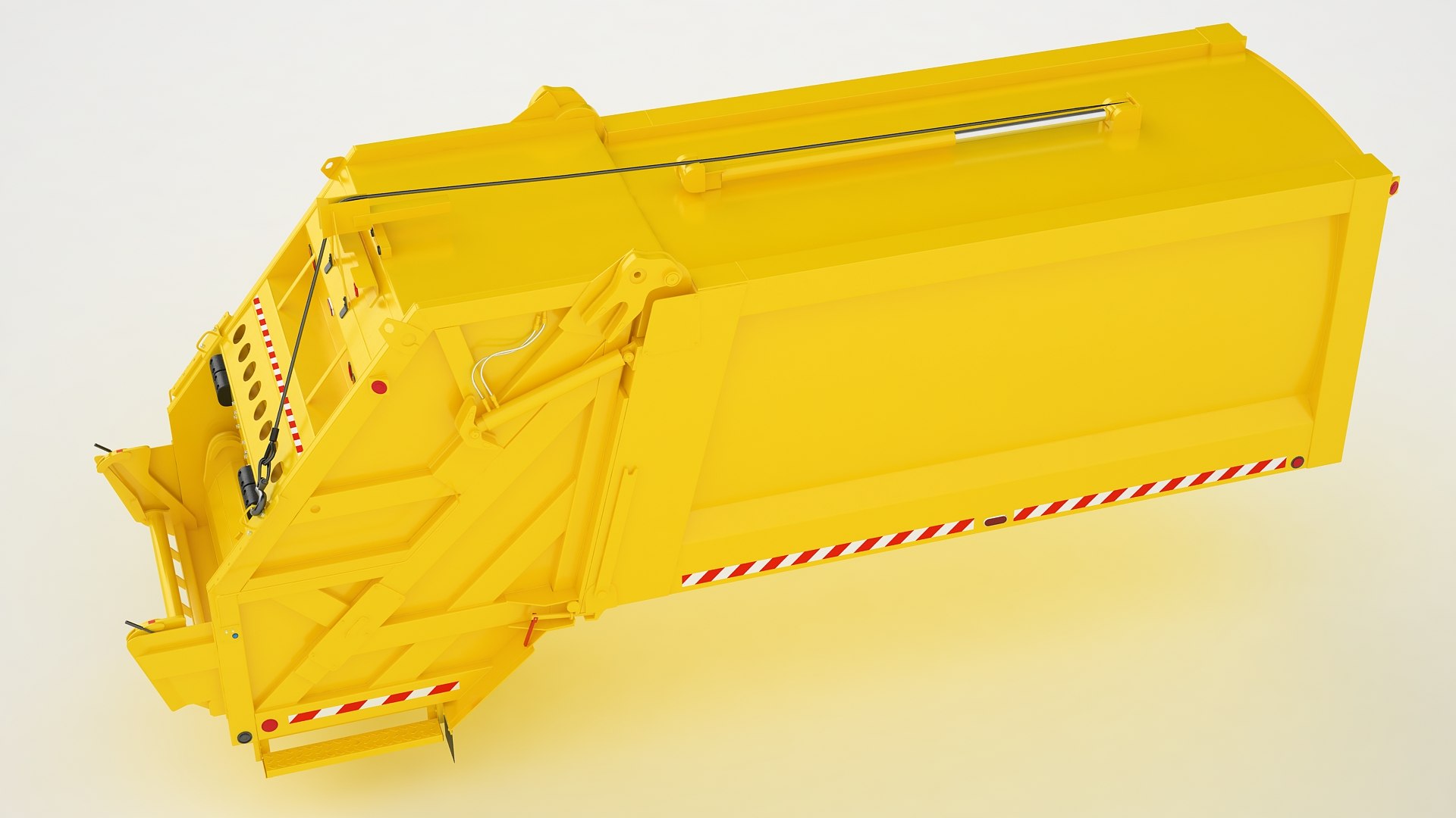Garbage Truck Cabin 05 3D Model - TurboSquid 1810406
