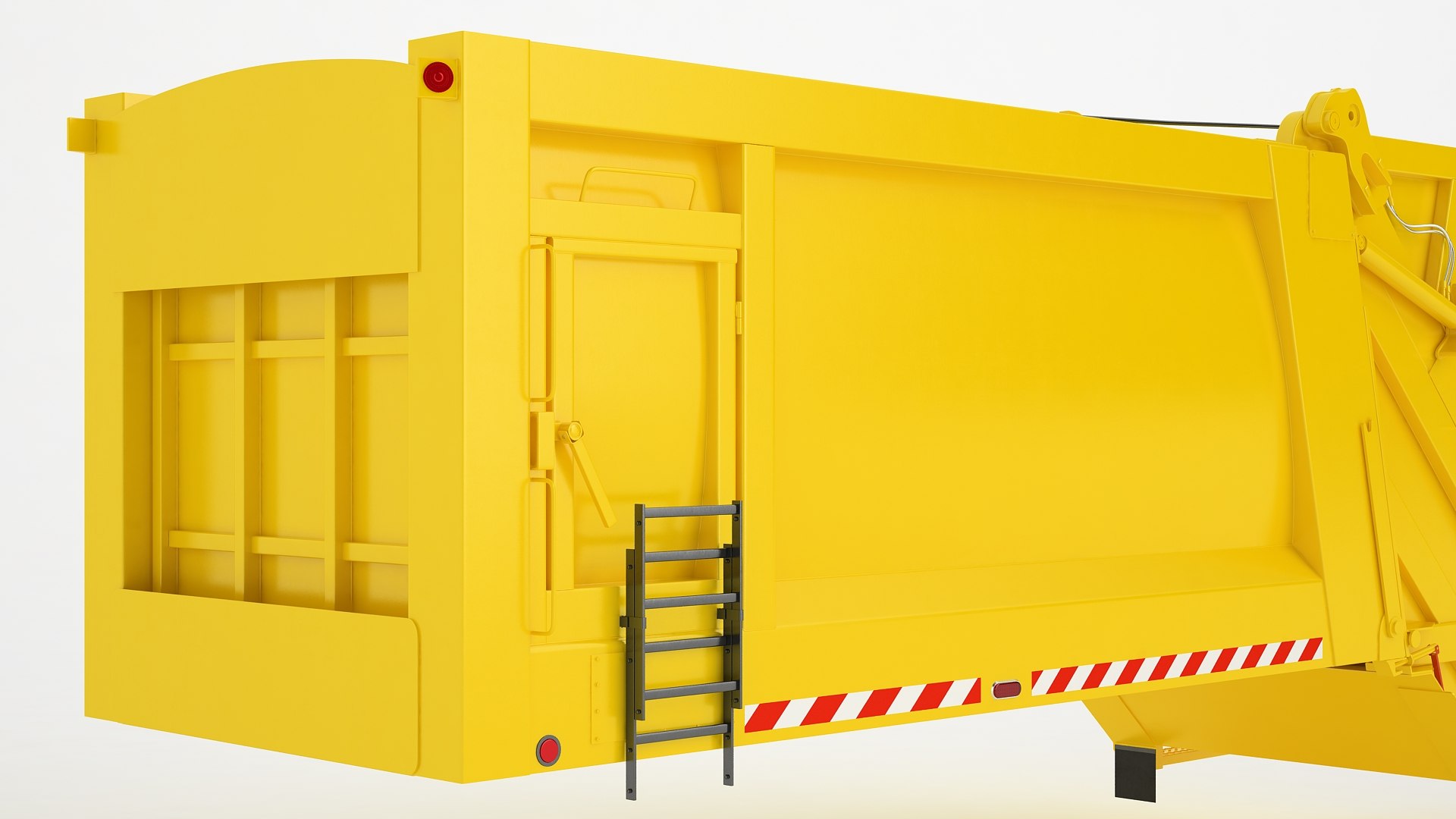 Garbage Truck Cabin 05 3D Model - TurboSquid 1810406