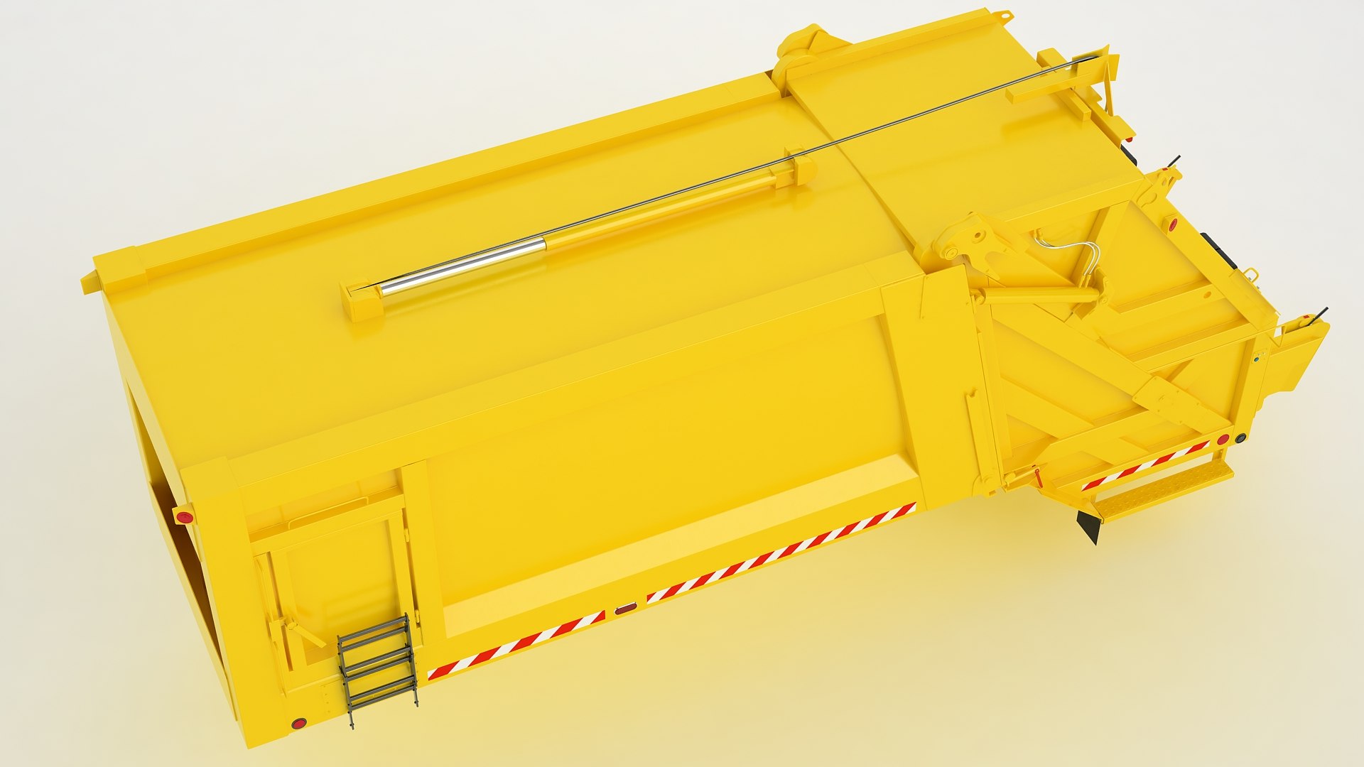 Garbage Truck Cabin 05 3D Model - TurboSquid 1810406