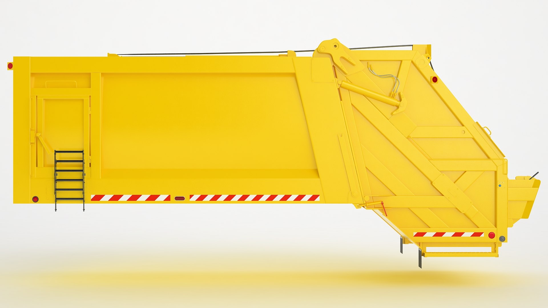 Garbage Truck Cabin 05 3D Model - TurboSquid 1810406