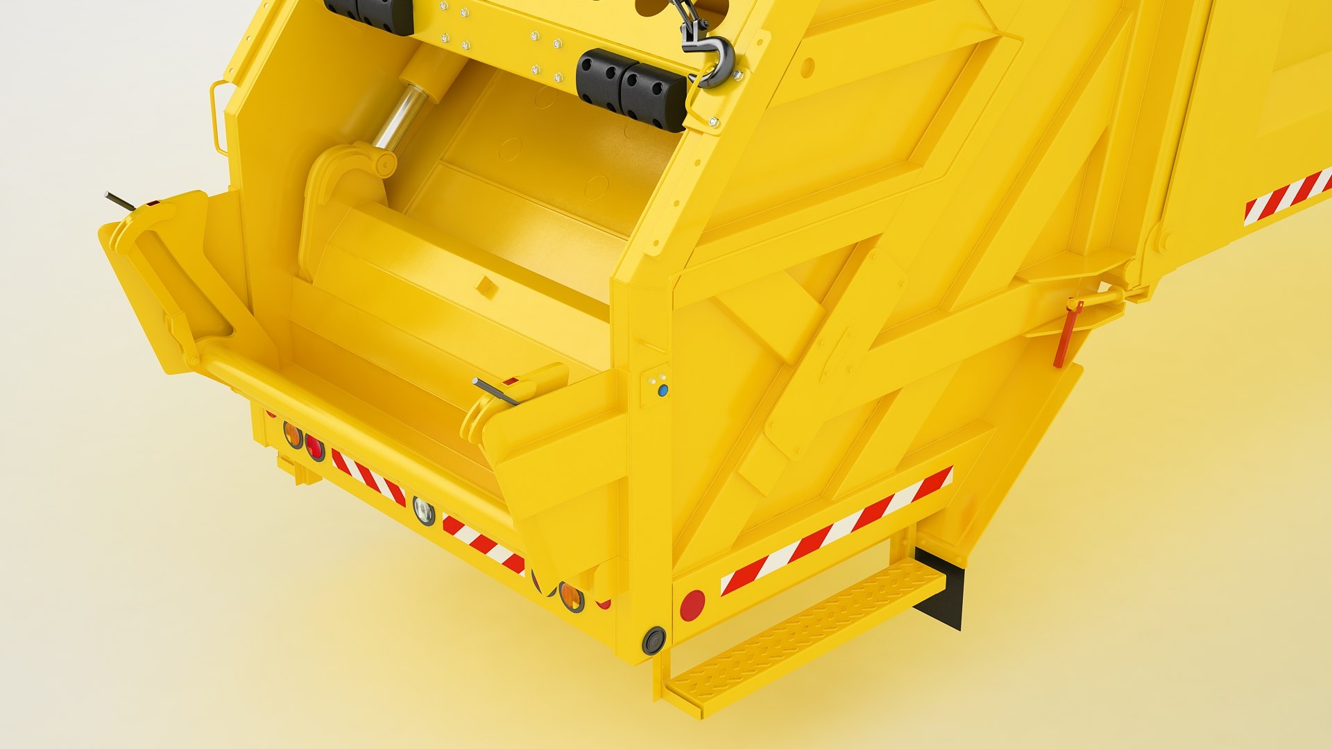 Garbage Truck Cabin 05 3D Model - TurboSquid 1810406