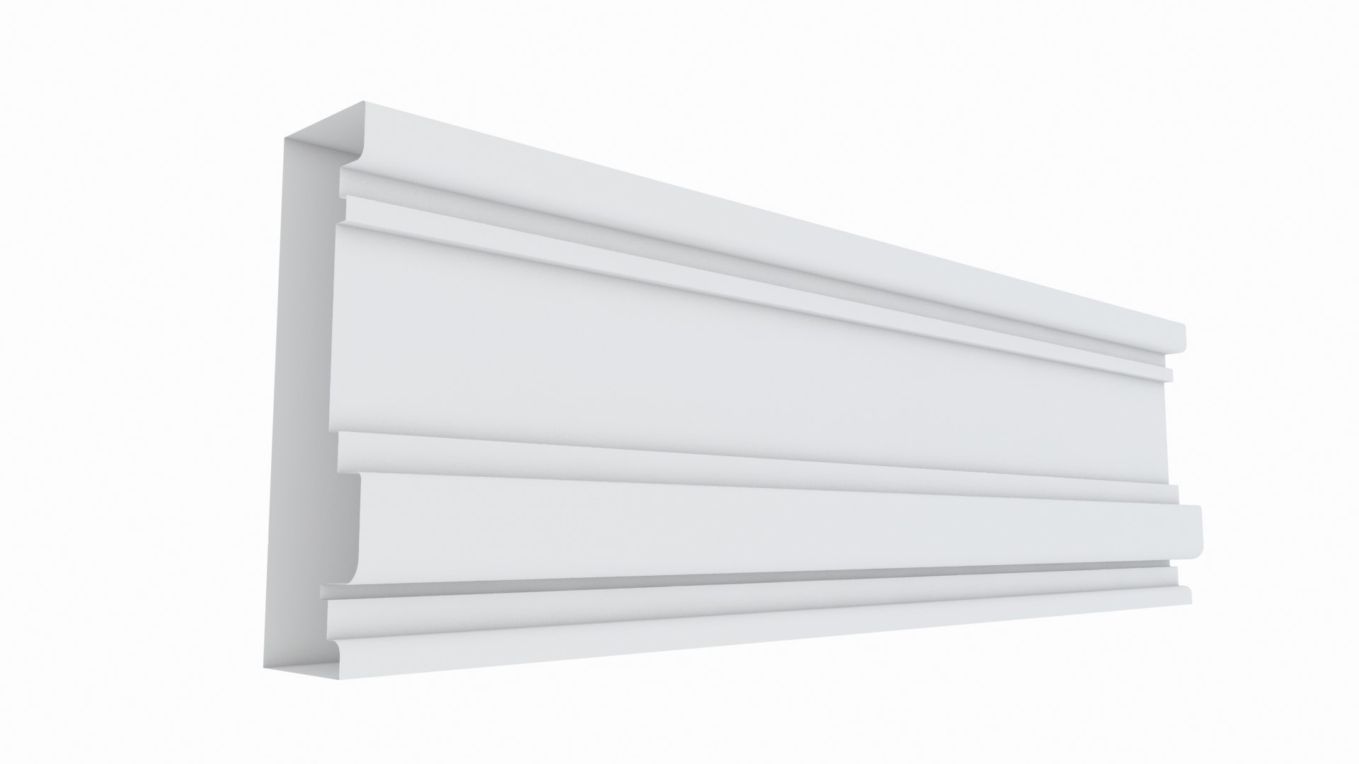 Cornice 188 Straight model - TurboSquid 2038450