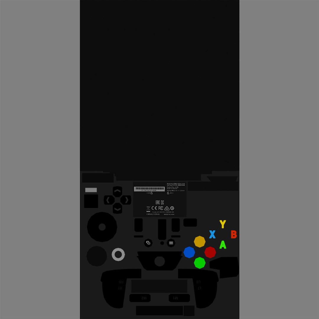 3D Game Controller Generic V2 - TurboSquid 2238056