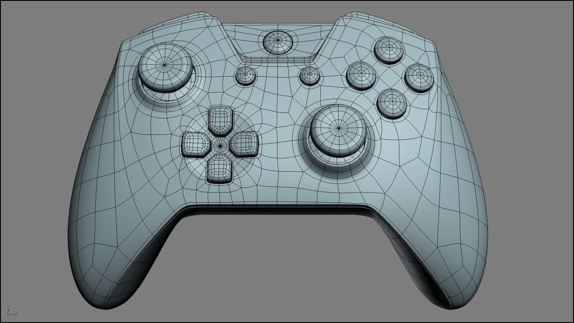 3D Game Controller Generic V2 - TurboSquid 2238056