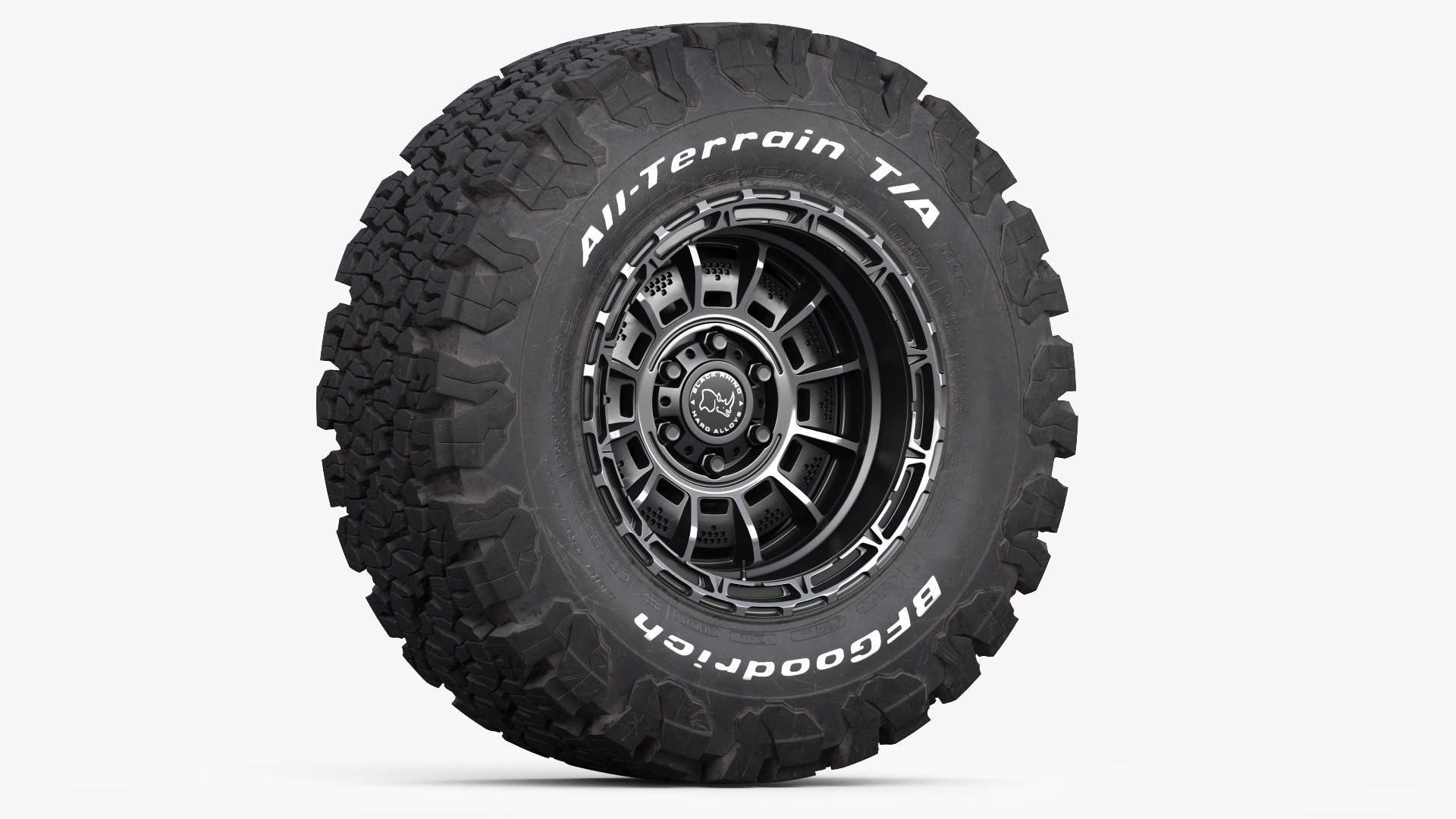 3D Model Wheel Black Rhino LEGION - TurboSquid 2271087