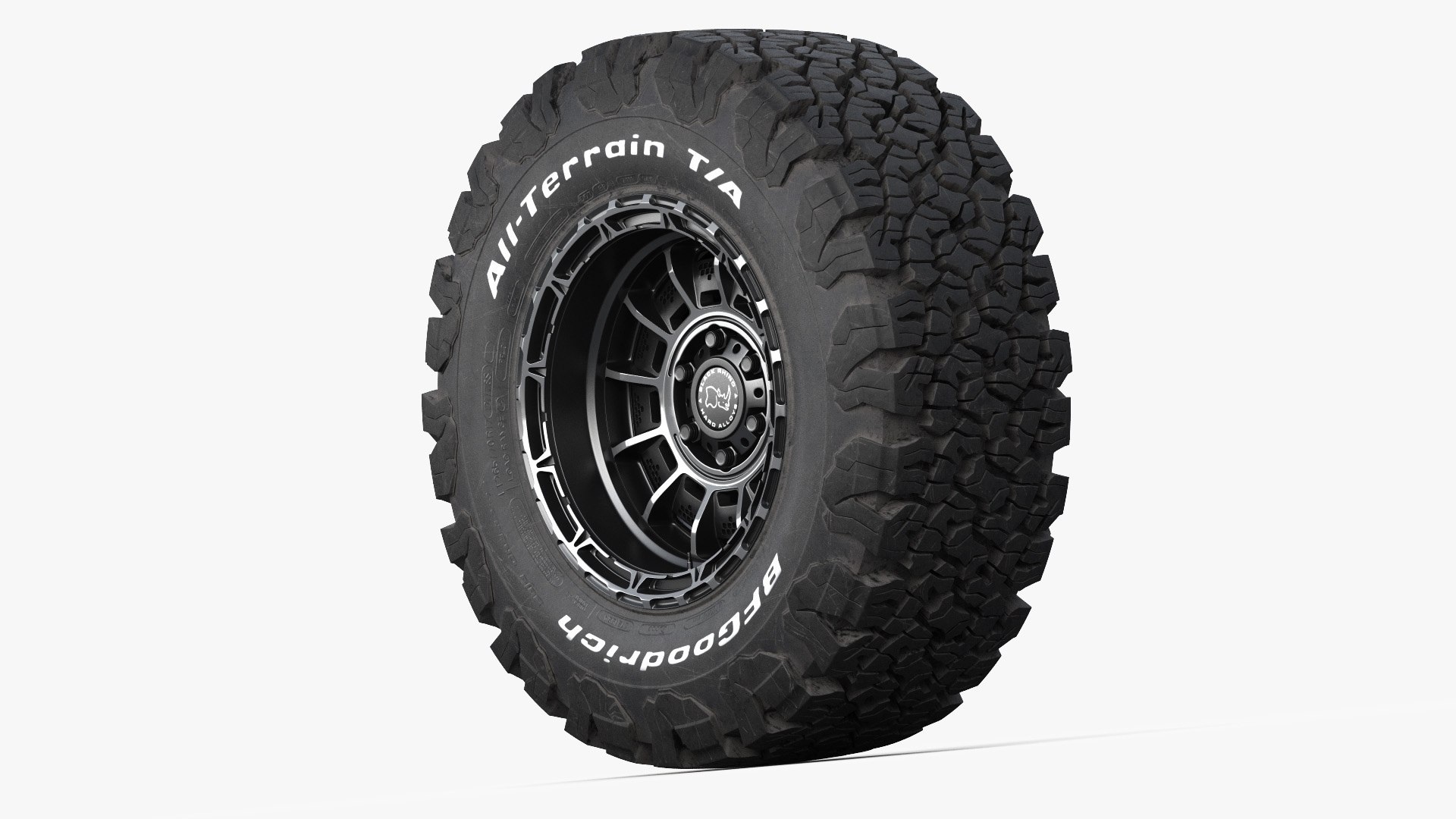 3D Model Wheel Black Rhino LEGION - TurboSquid 2271087