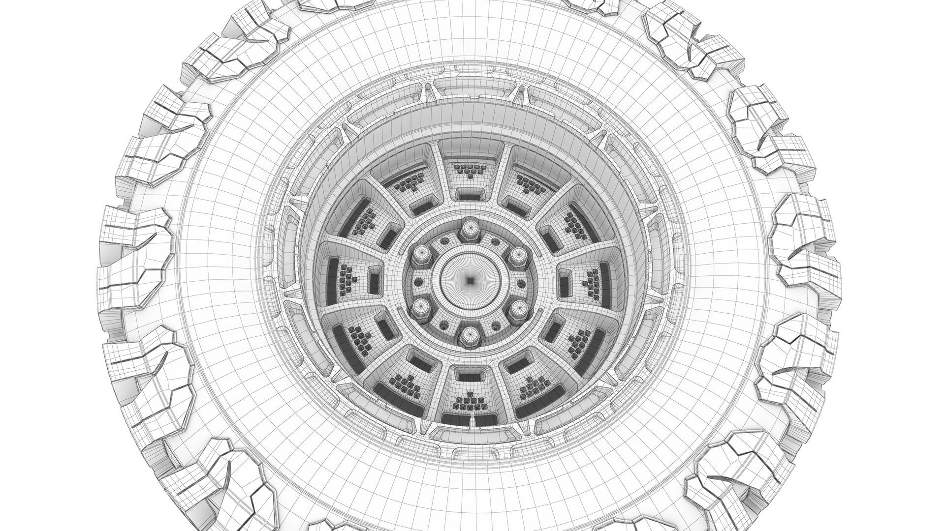 3D Model Wheel Black Rhino LEGION - TurboSquid 2271087