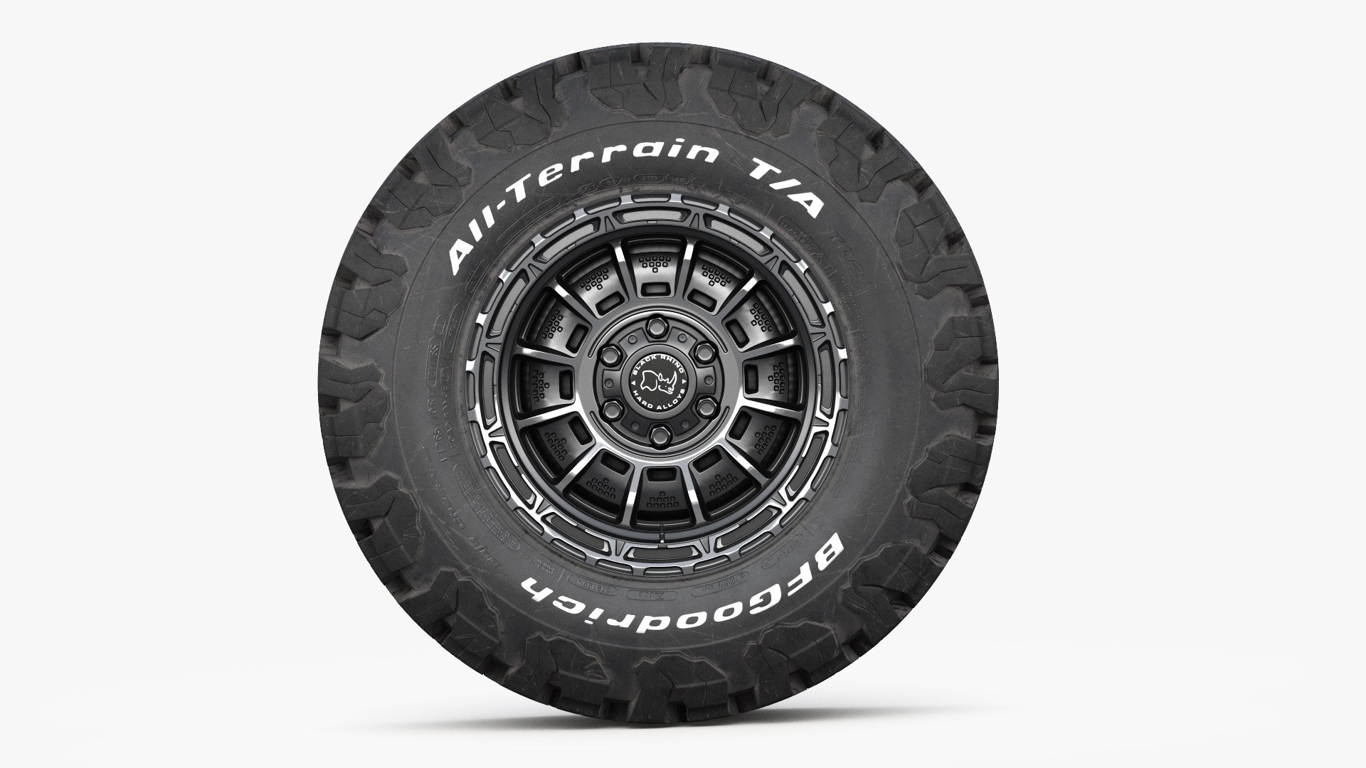 3D Model Wheel Black Rhino LEGION - TurboSquid 2271087