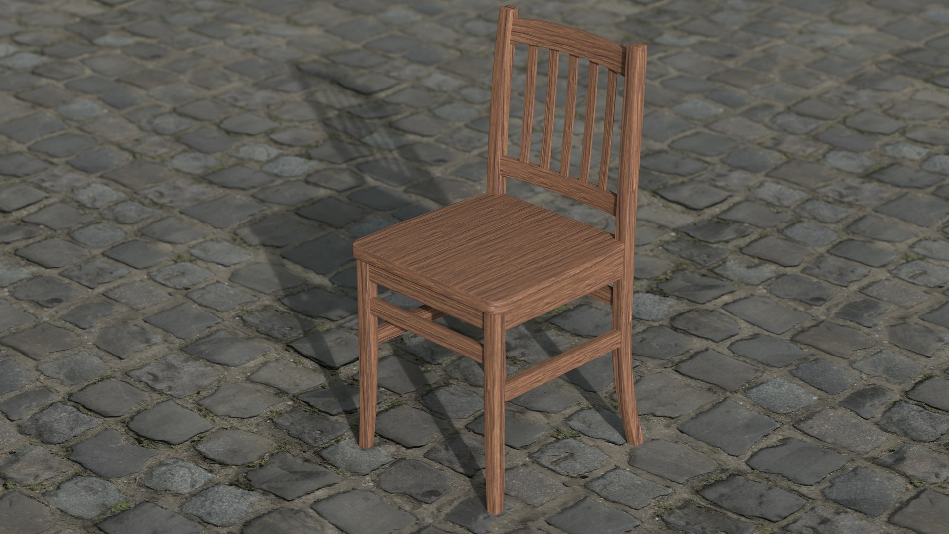PBR Wooden Chair - FBX And OBJ 3D - TurboSquid 2037913