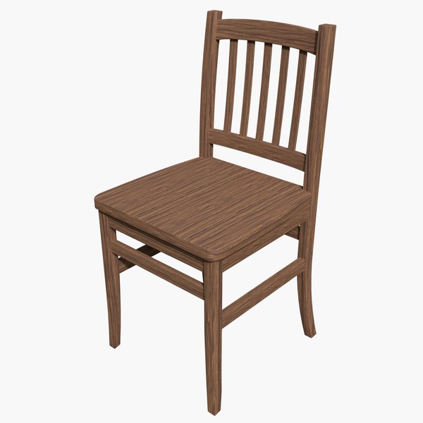 PBR Wooden Chair - FBX and OBJ 3D 모델 - TurboSquid 2037913