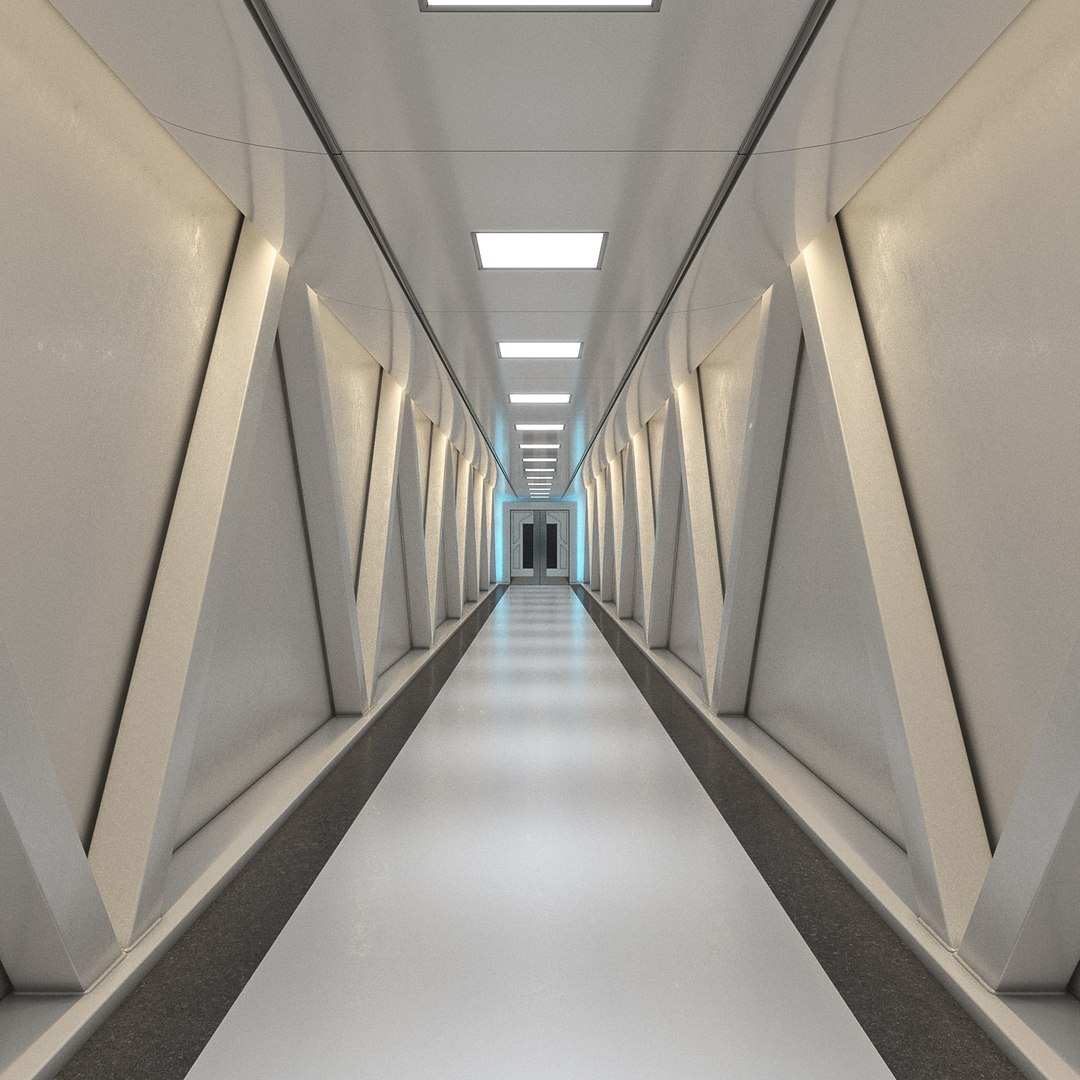 3D Corridor Realistic - TurboSquid 1419551