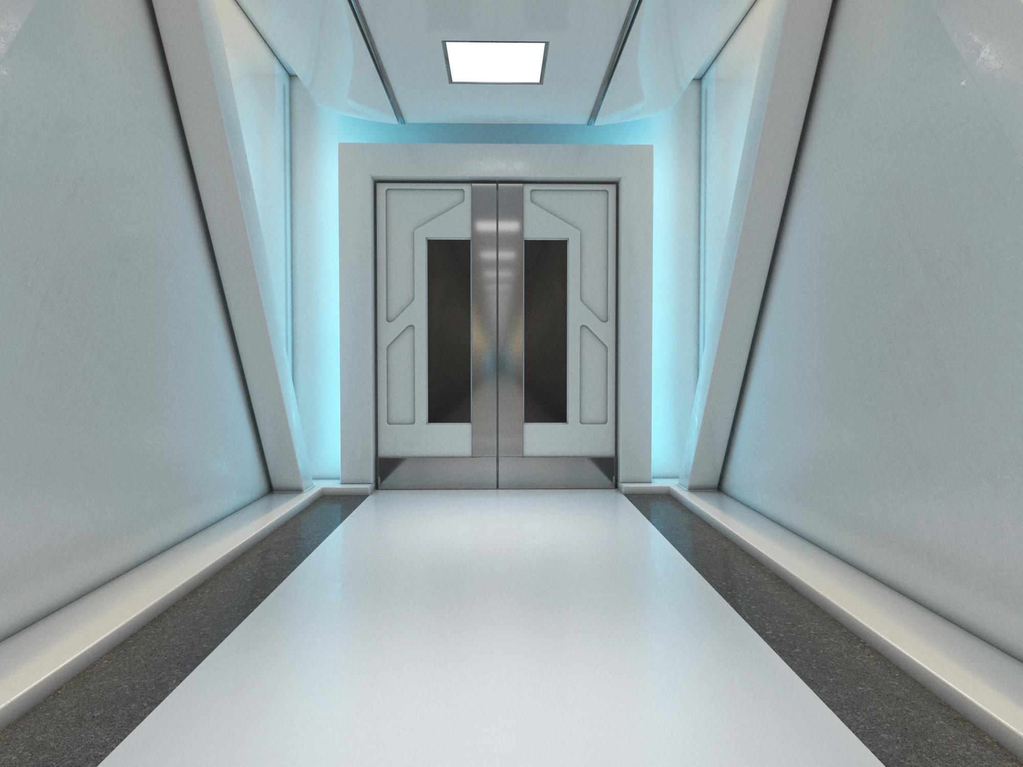 3D corridor realistic - TurboSquid 1419551