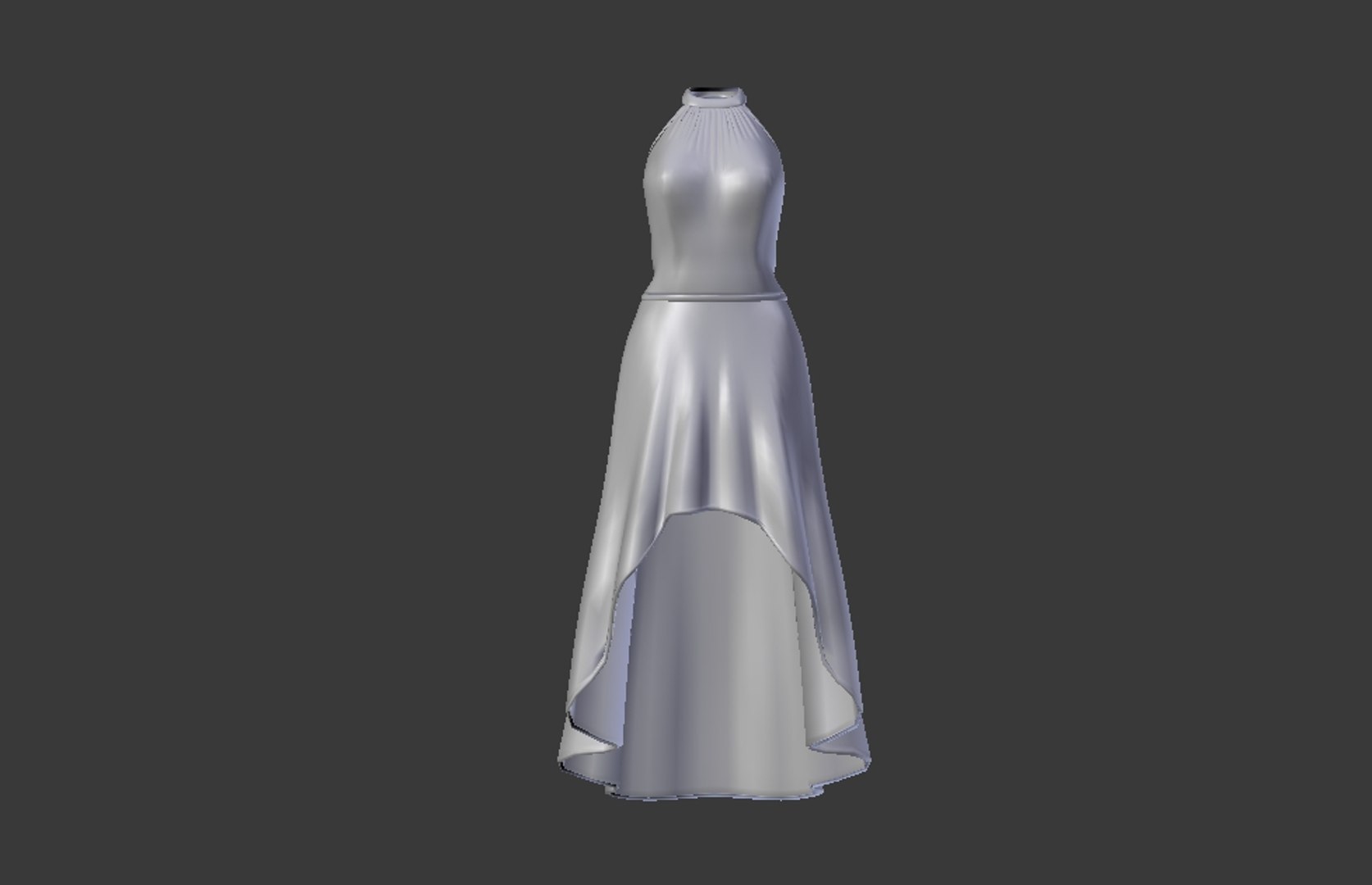 3d Gown Kit Model