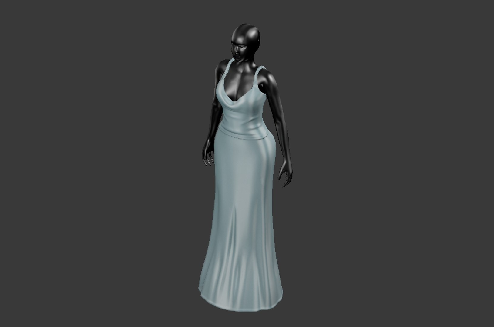 3d Gown Kit Model
