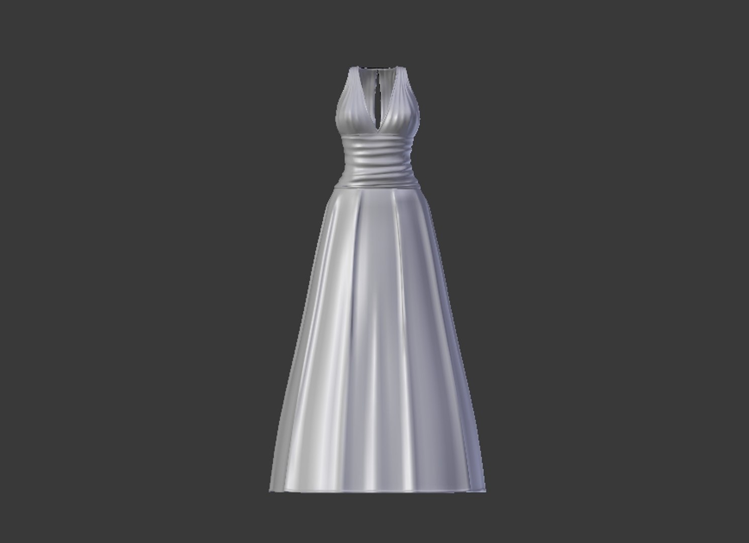 3d Gown Kit Model