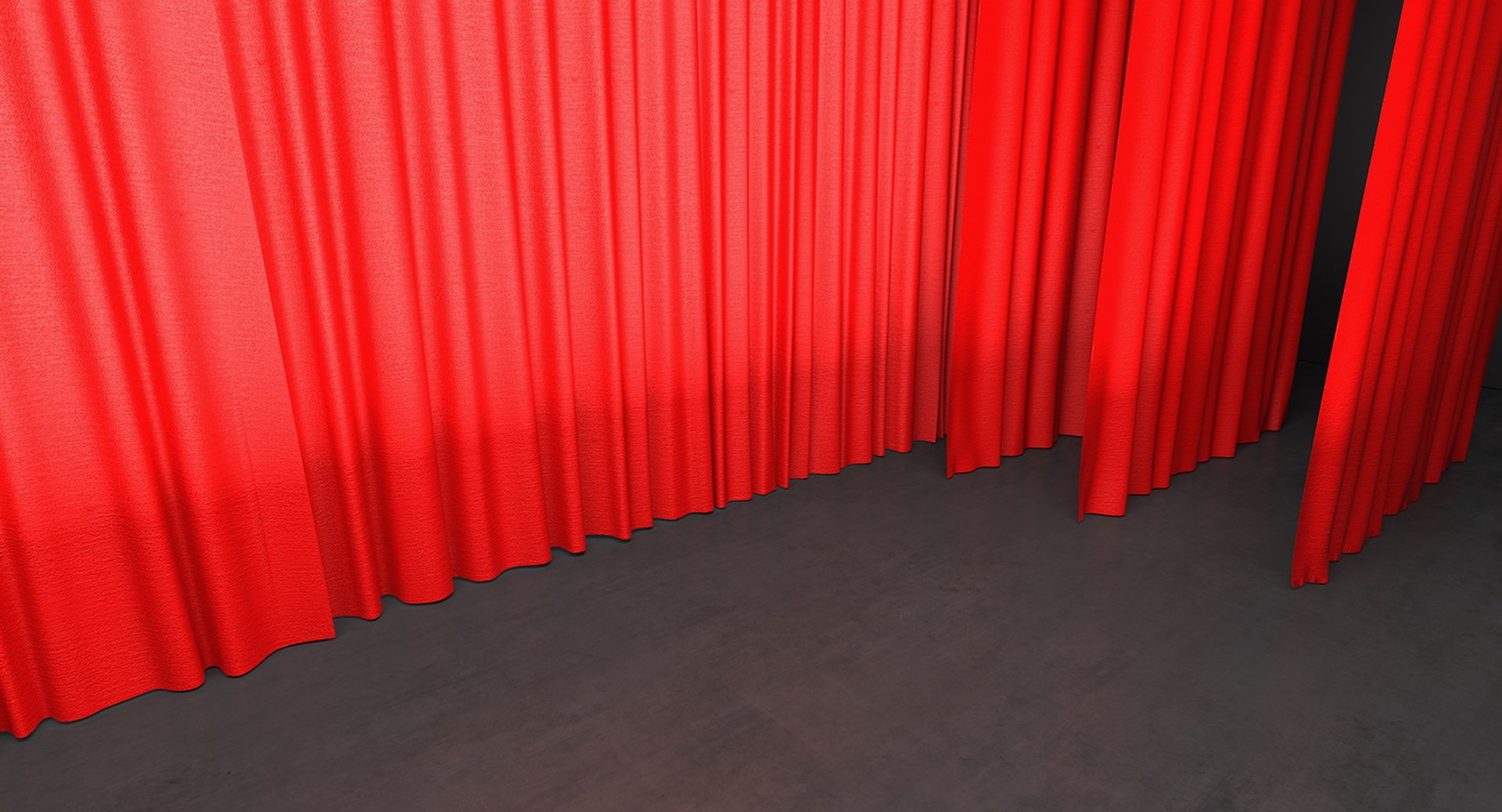 Simple theater stage 3D model - TurboSquid 1417922