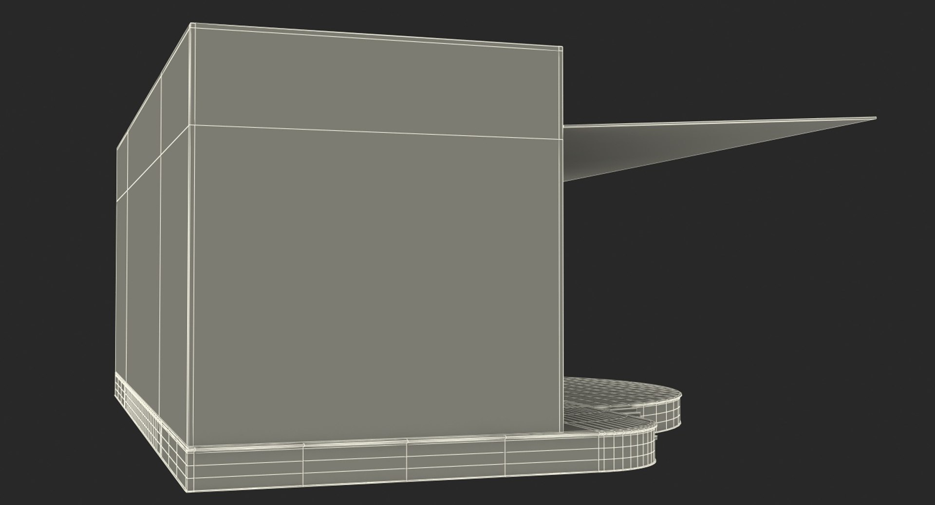 Simple theater stage 3D model - TurboSquid 1417922