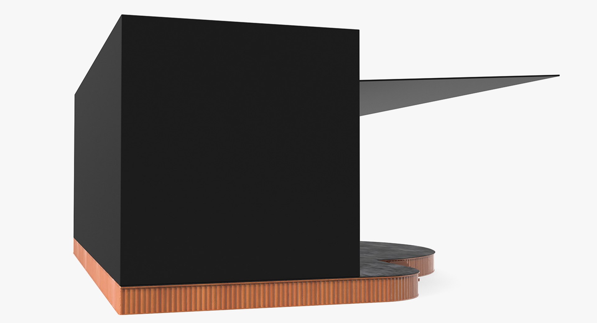 Simple theater stage 3D model - TurboSquid 1417922