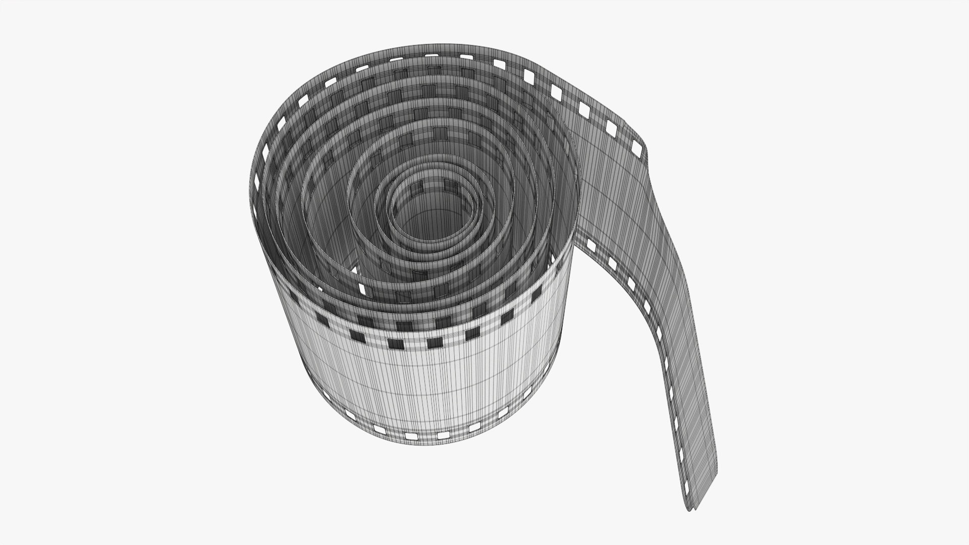 Photographic Film Roll Small 3D Model - TurboSquid 1716134