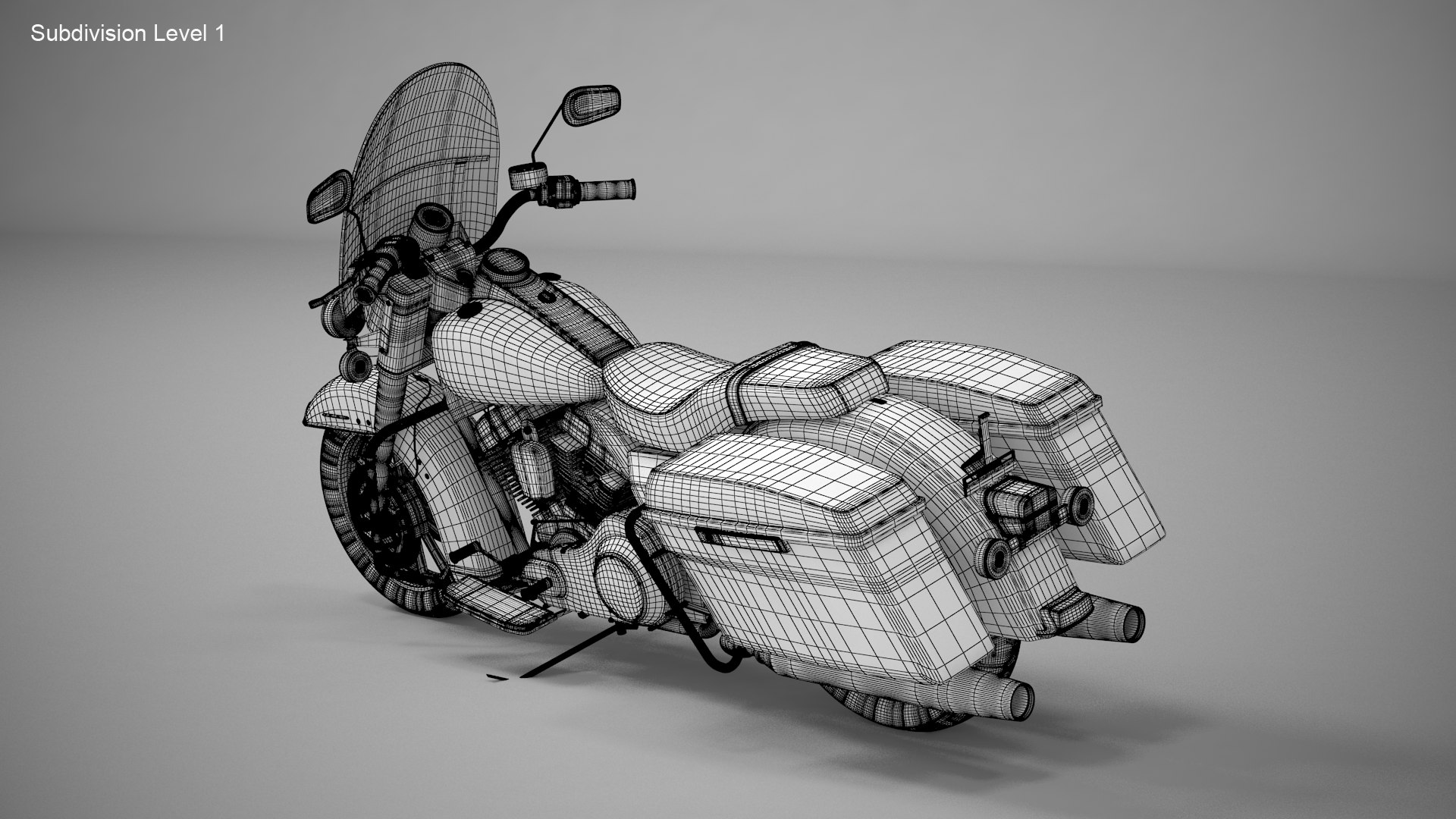 3D Harley Davidson Road King Model - TurboSquid 1452050