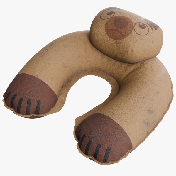 modelo 3d Almohada de viaje para el cuello 02 s - TurboSquid 2332930