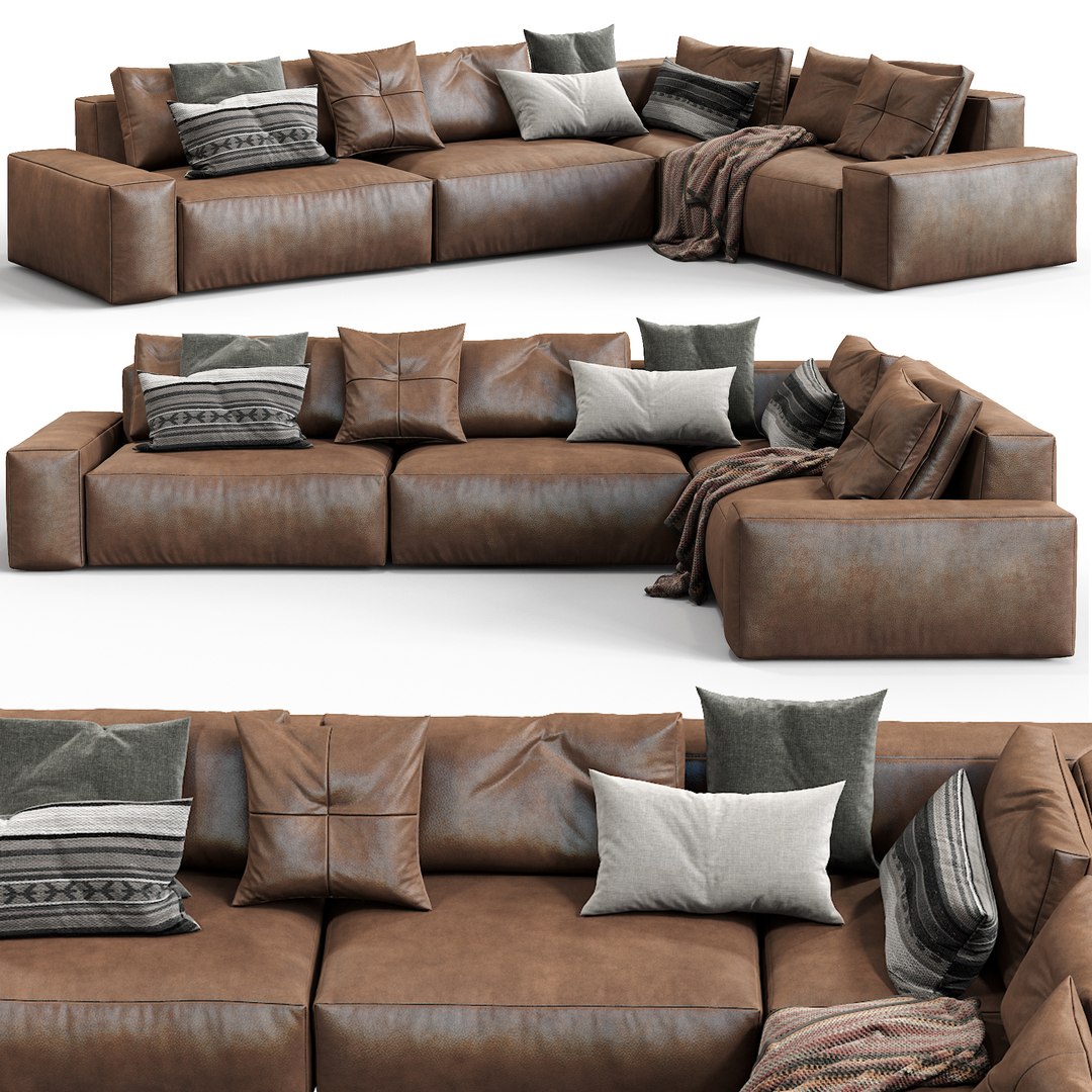 3D Jesse Sofa - TurboSquid 1626789