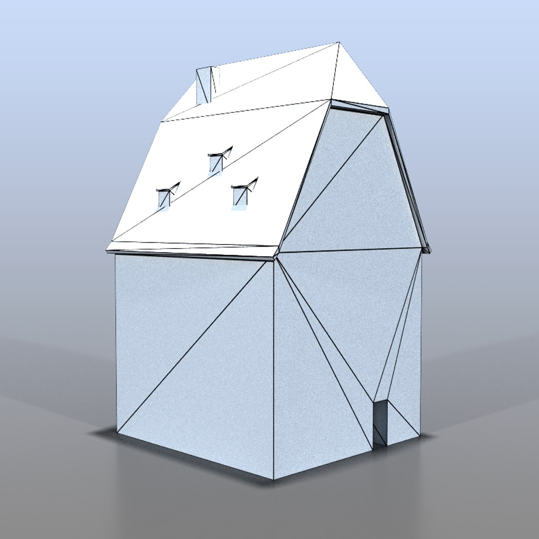 House German 3d Model