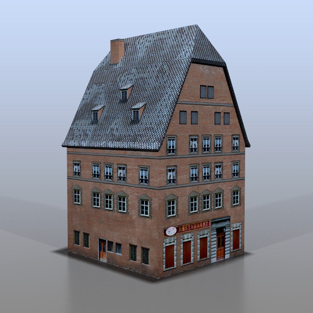 House German 3d Model