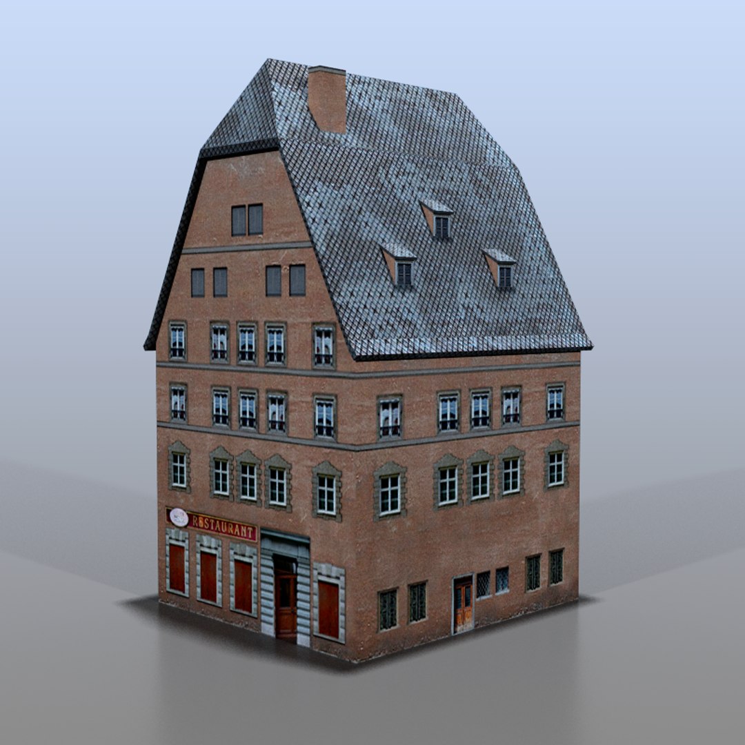 House German 3d Model
