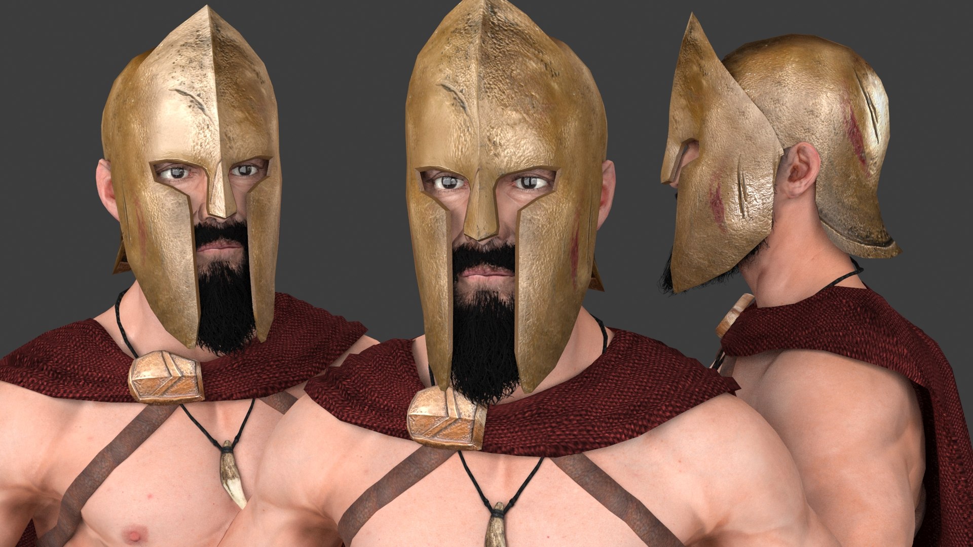 Leonidas 3D Model - TurboSquid 1811823
