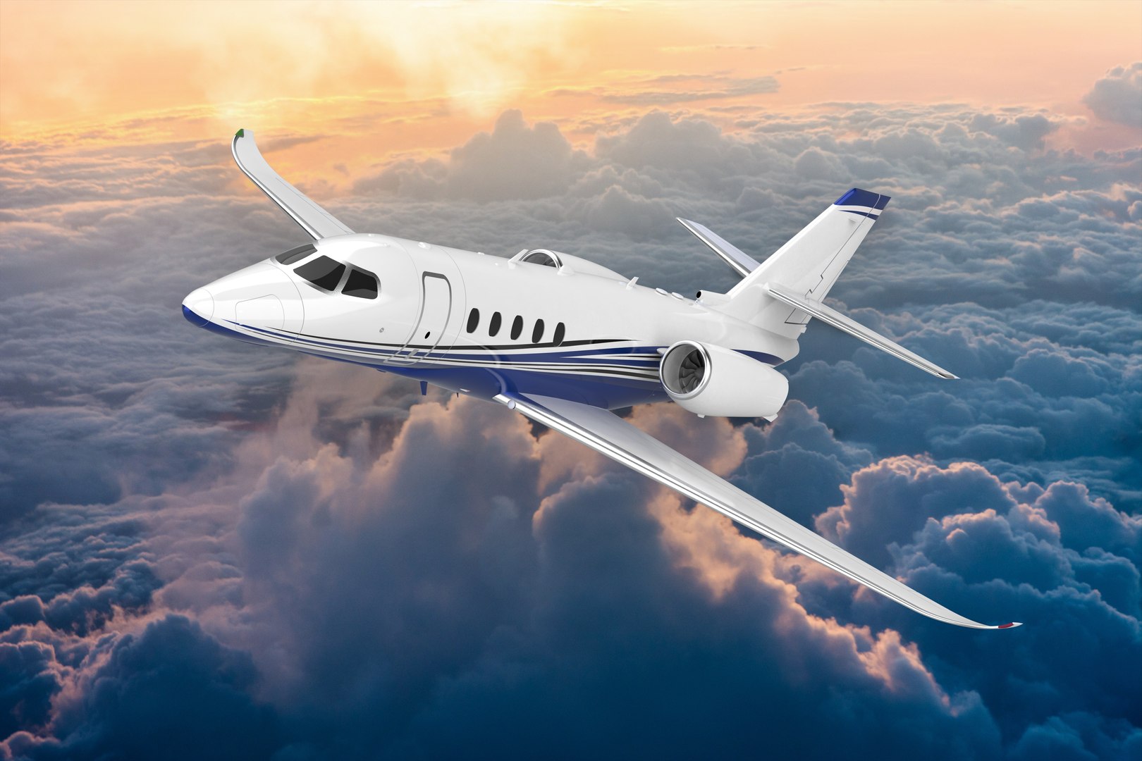 Cessna Citation Latitude 2 - 4K 3D - TurboSquid 2242616