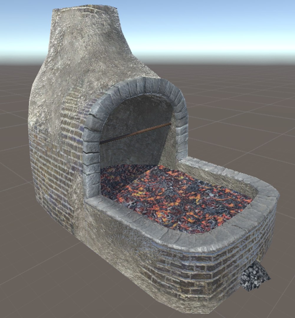 3D Blacksmith Forge Smith Model - TurboSquid 1240839