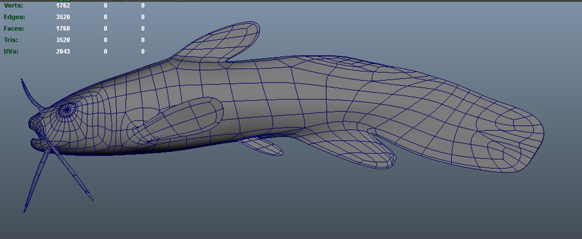 3D Model Noturus Gyrinus Tadpole Madtom - TurboSquid 1165517