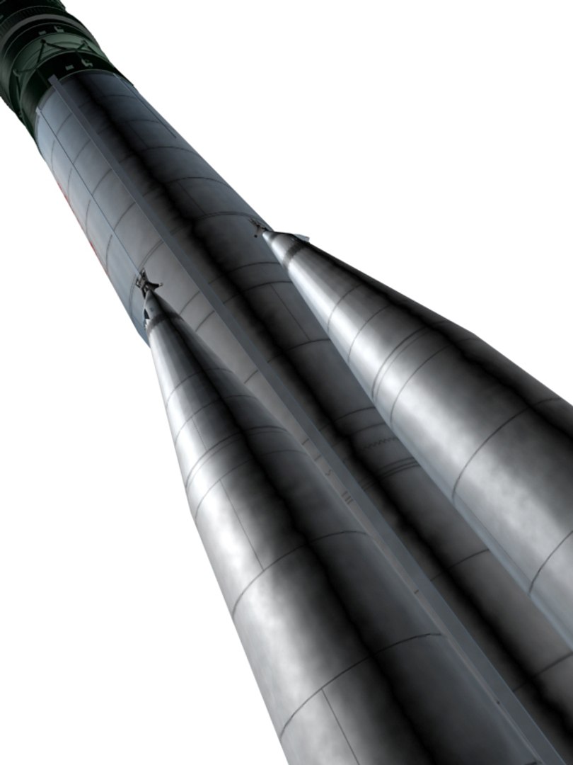 Vostok 1 Rocket Space 3d Model