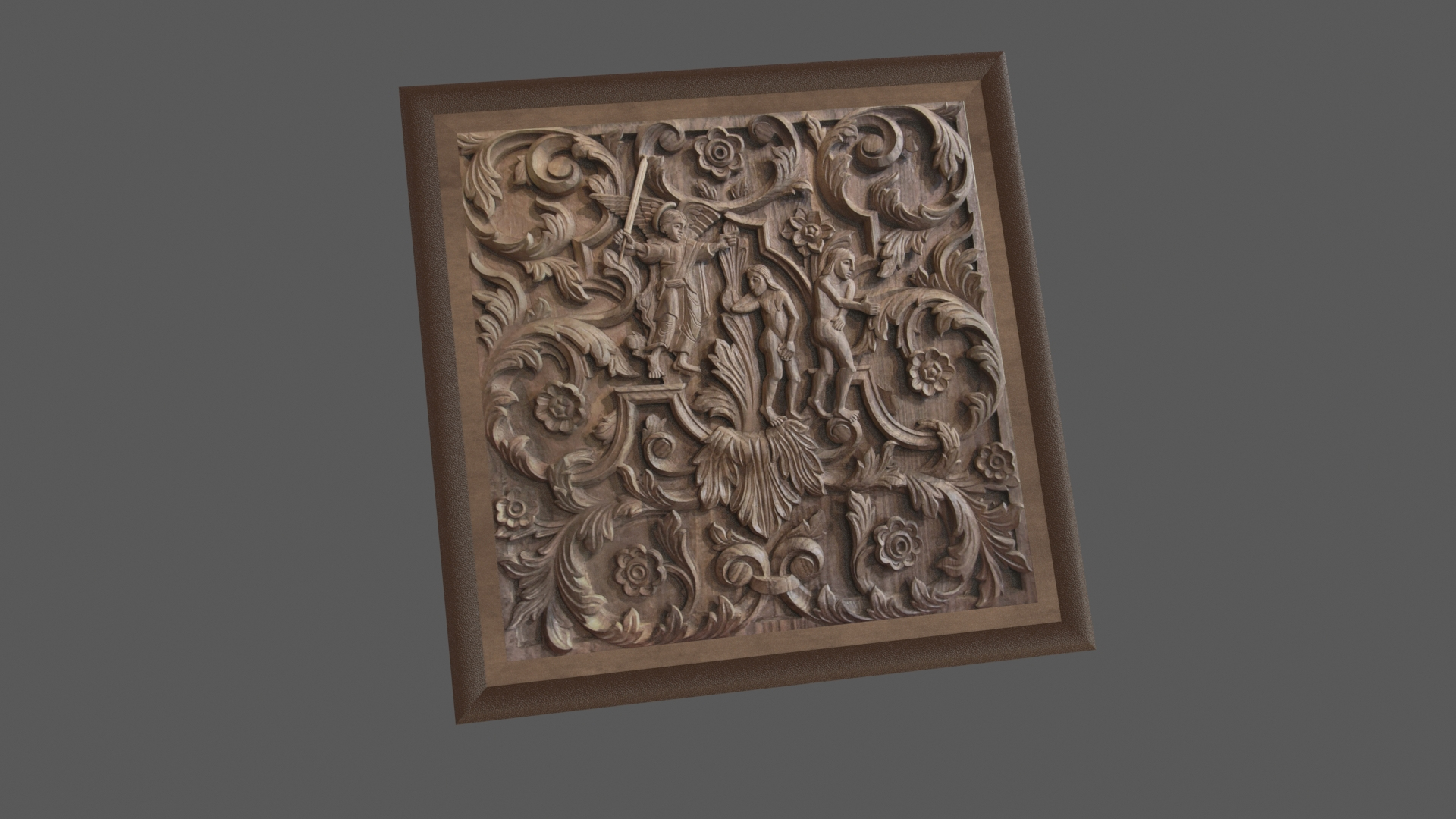 3D Wood Carving - TurboSquid 1460142