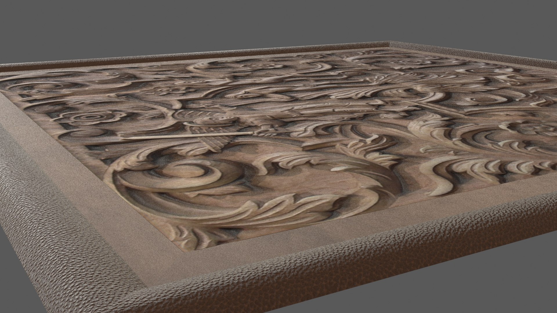 3D wood carving - TurboSquid 1460142