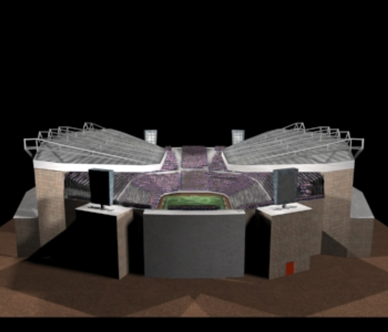 stadium arena 3d model