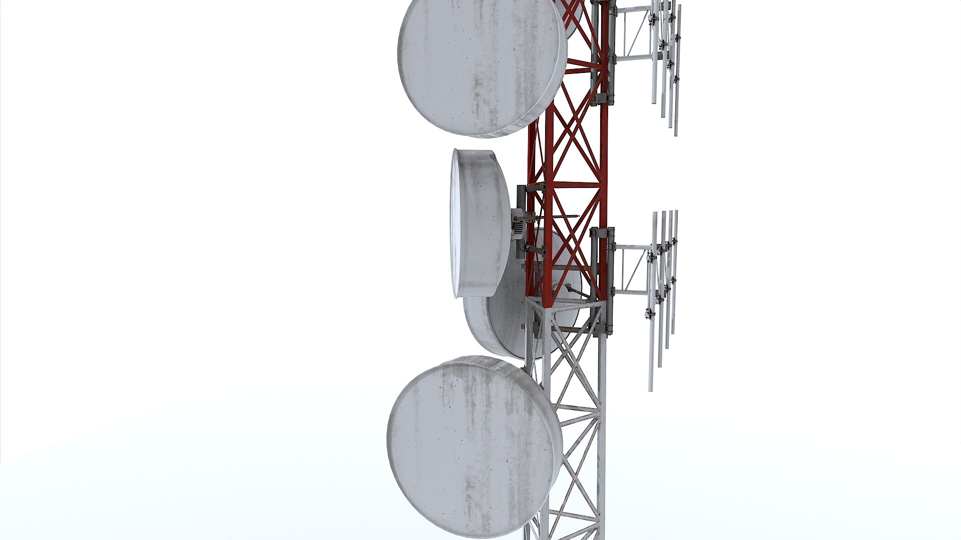 3D Rusty Tower Antenna Model - TurboSquid 2279125