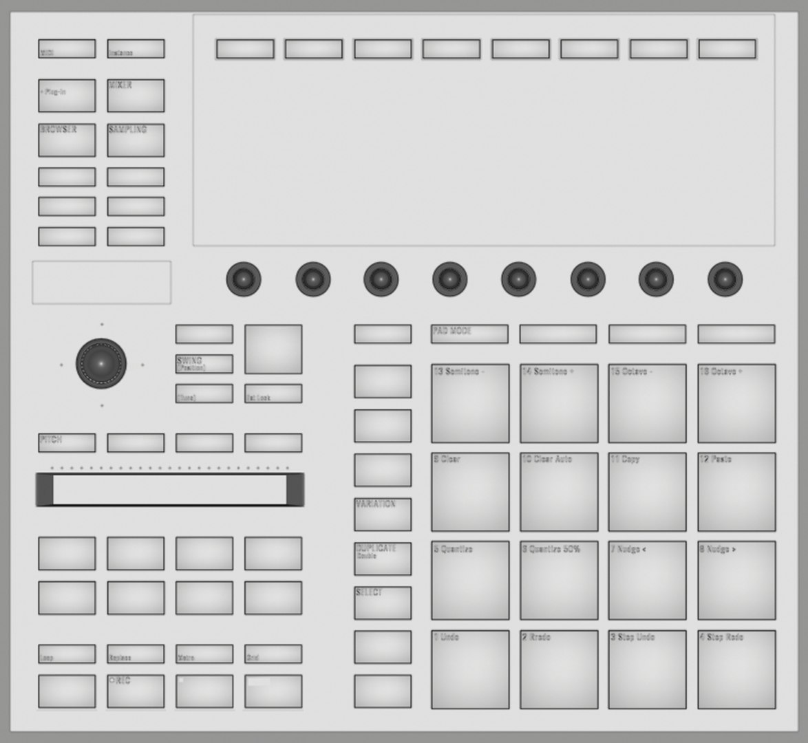 Native instruments maschine mkiii 3D model - TurboSquid 1501495